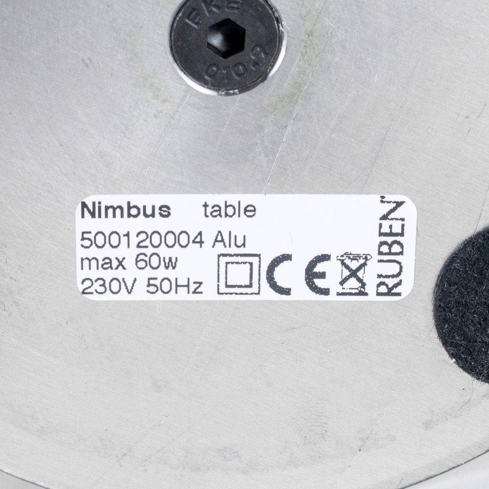 NICLAS HOFLIN, "Nimbus", bordslampa, Rub… | Auktion.se