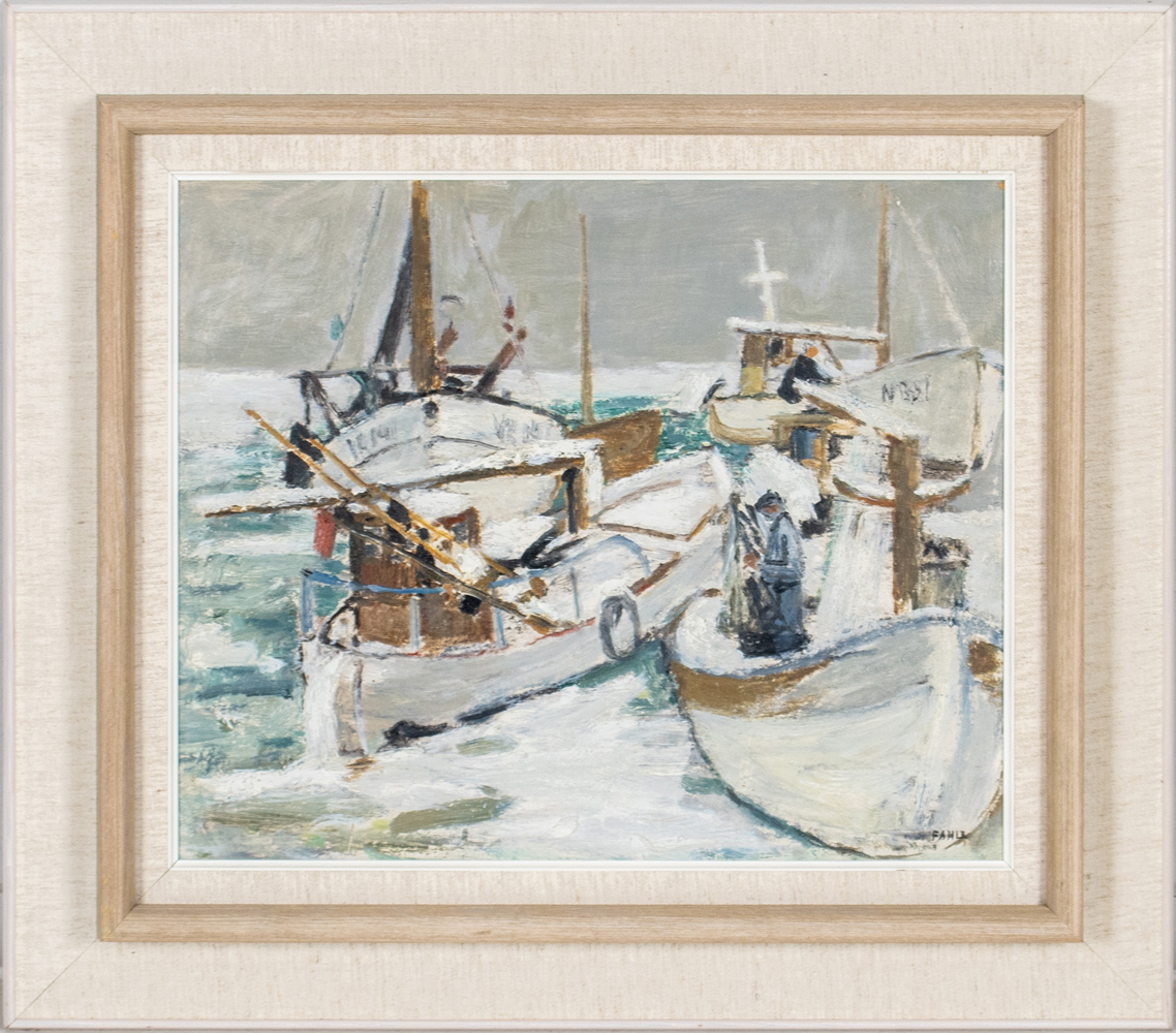 GUSTAF ADOLF FAHLE (1906–1989), olja p… | Auktion.se
