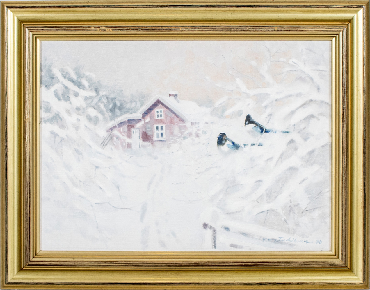 HENRY FREDRIKSSON, olja på duk, signera… | Auktion.se
