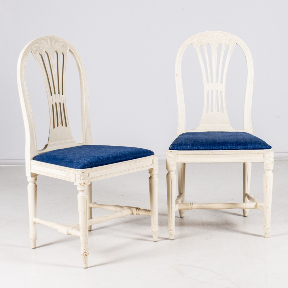 STOLAR, 6 st snarlika, gustaviansk stil,… | Auktion.se