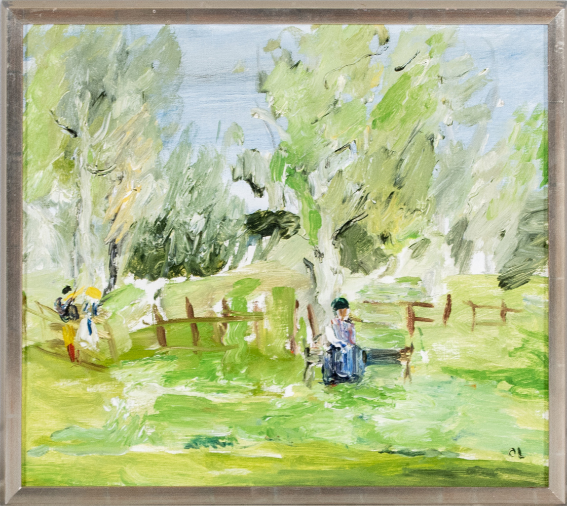 OLLE LINDGREN (född 1930), olja på duk, monogramsignera | Auktion