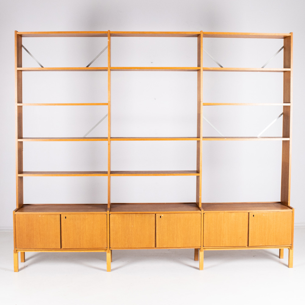 HYLLSYSTEM, teak, 1950-/60-tal | Auktion.se