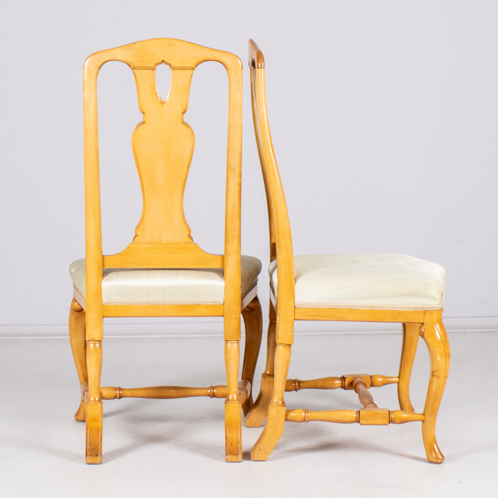 STOLAR, 6 st, bondrokokostil, 1900-talet… | Auktion.se