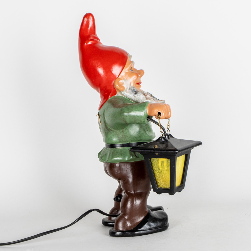 TOMTE MED LYKTA, lergods, Heissner, Tysk… | Auktion.se