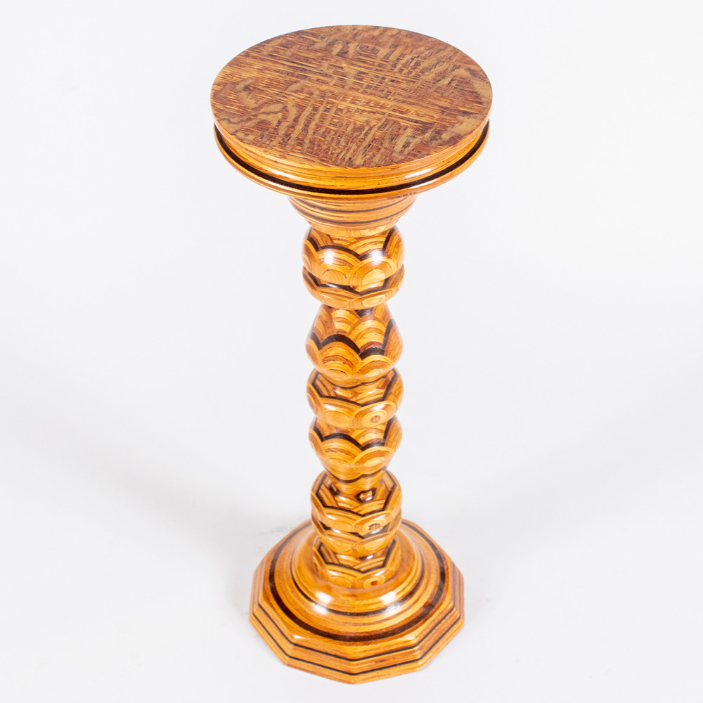 PIEDESTAL, trä, Håkan Palm 1990 | Auktion.se