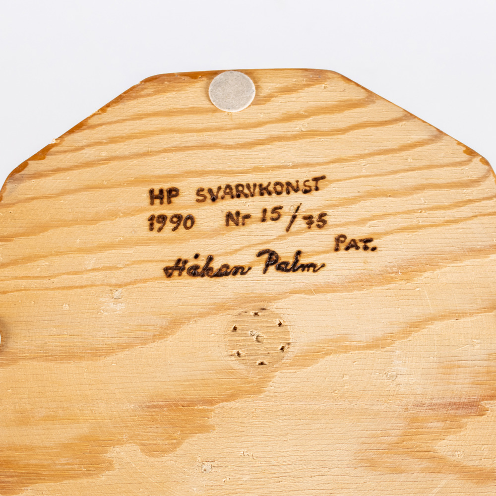 PIEDESTAL, trä, Håkan Palm 1990 | Auktion.se