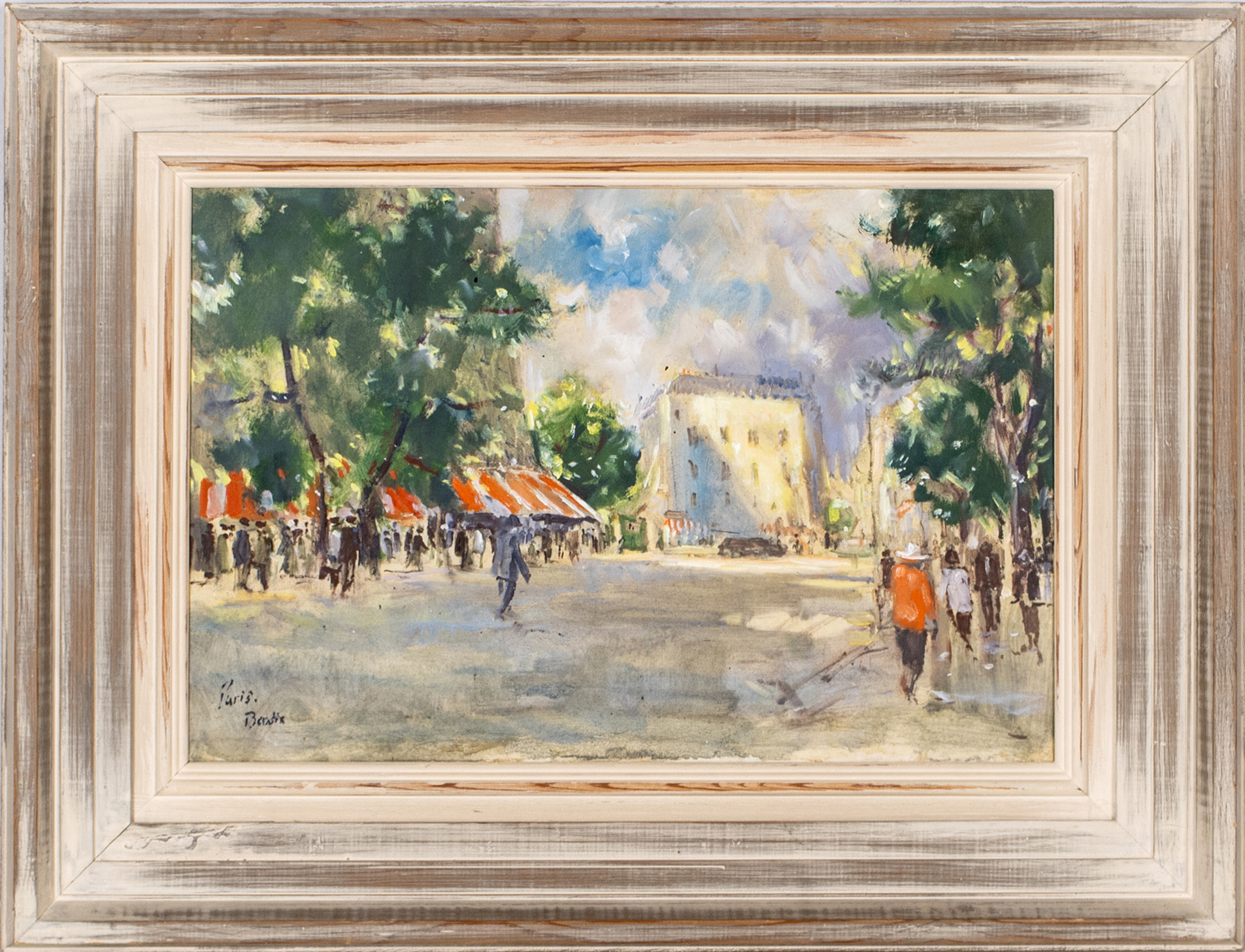 HANS BENDIX, olja på duk, signerad | Auktion.se