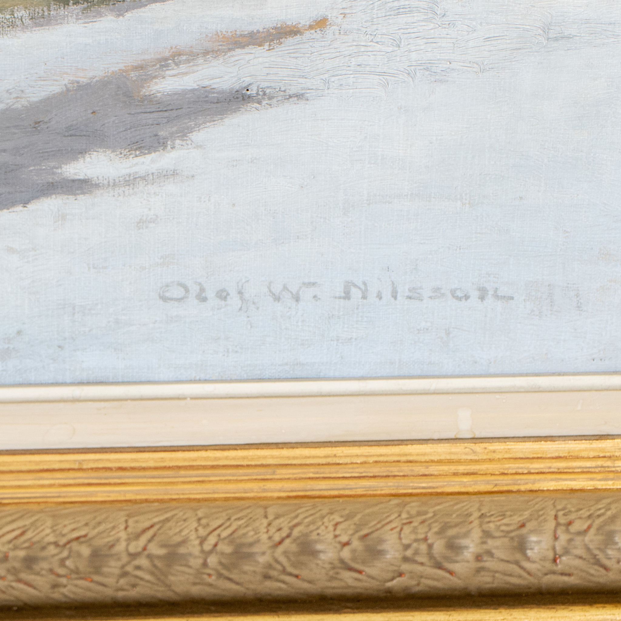 OLOF WALFRID NILSSON (1868-1956), olja p… | Auktion.se