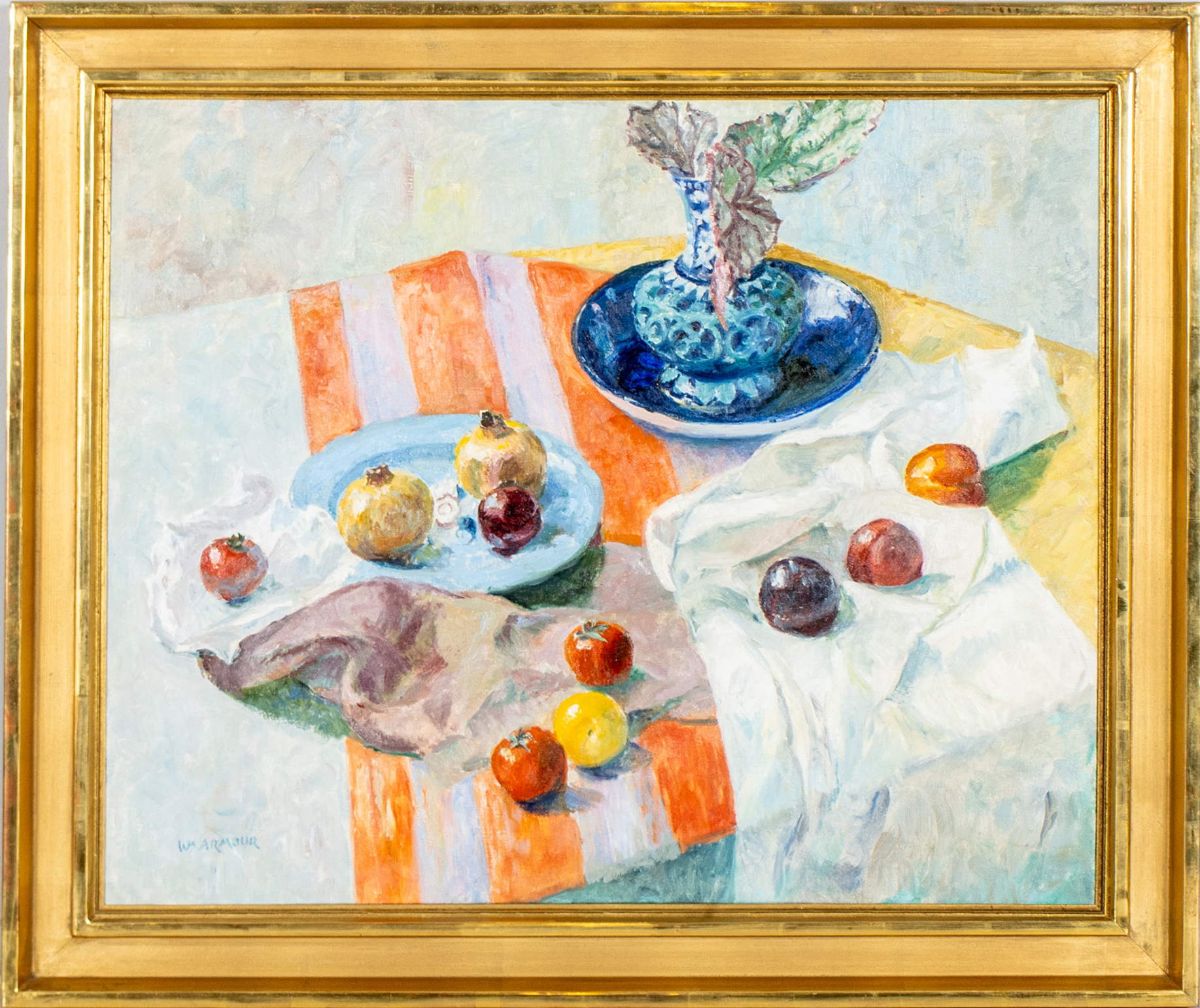 WILLIAM ARMOUR (England, 1903-1979), olja på duk, signe | Auktion