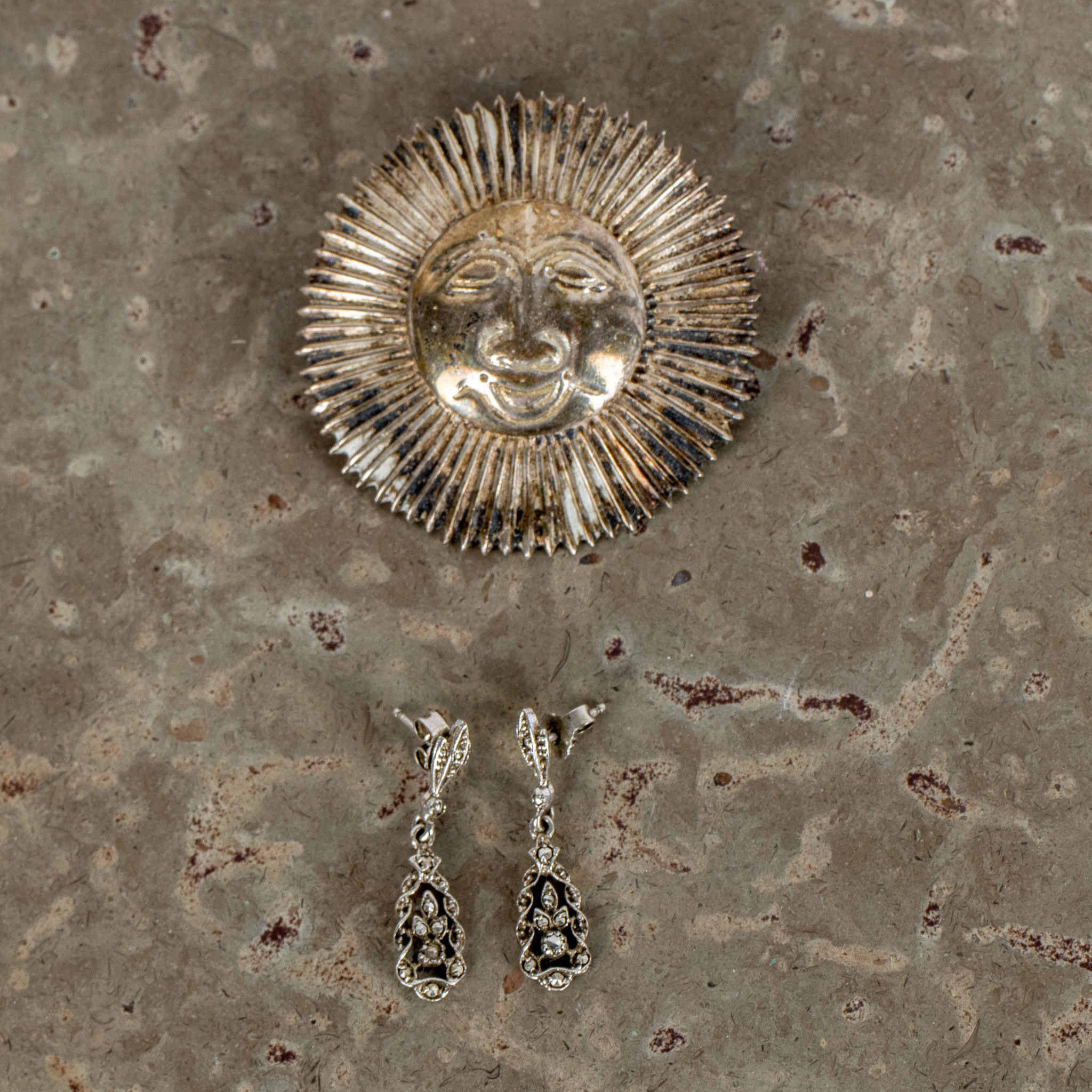 SMYCKEN, 4 del, bla jade och silver, 190… | Auktion.se