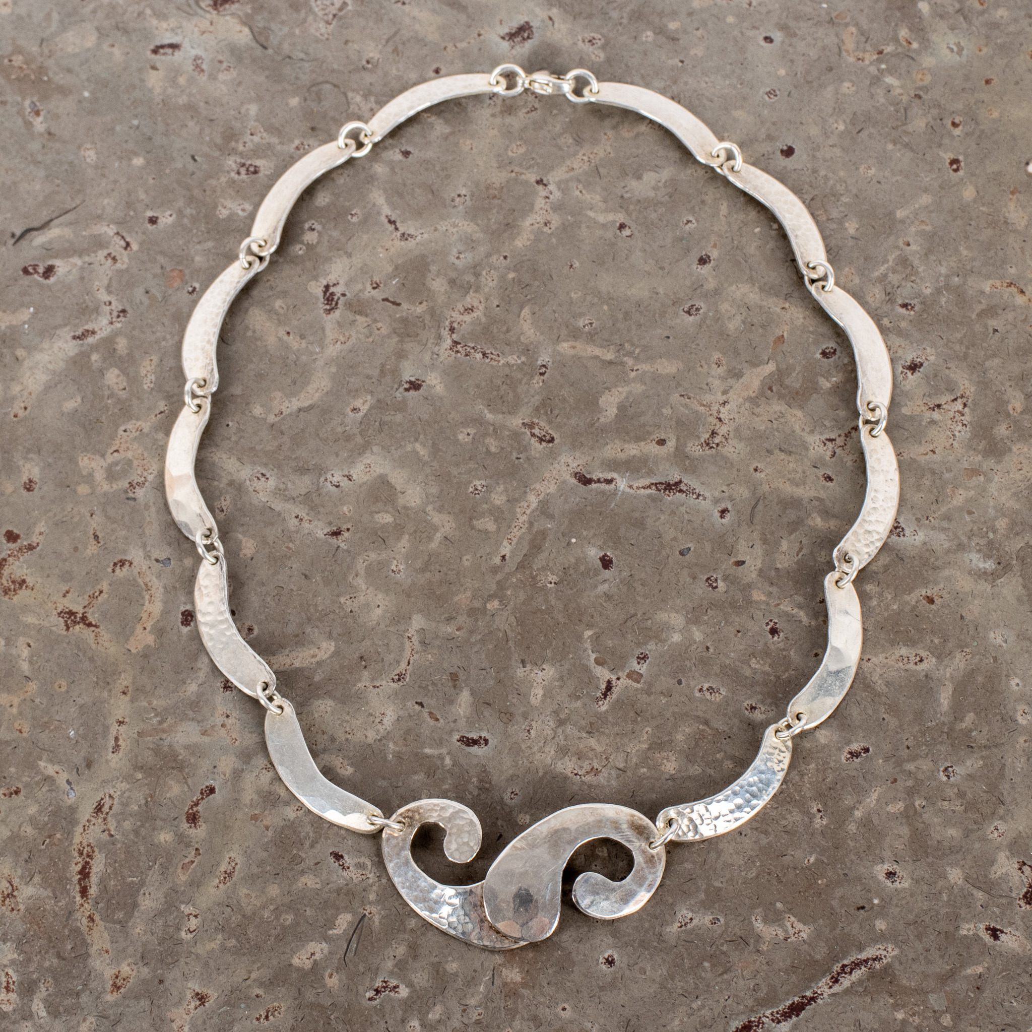 COLLIER, sterlingsilver, Silverhatten Konsthantverk HB | Auktion