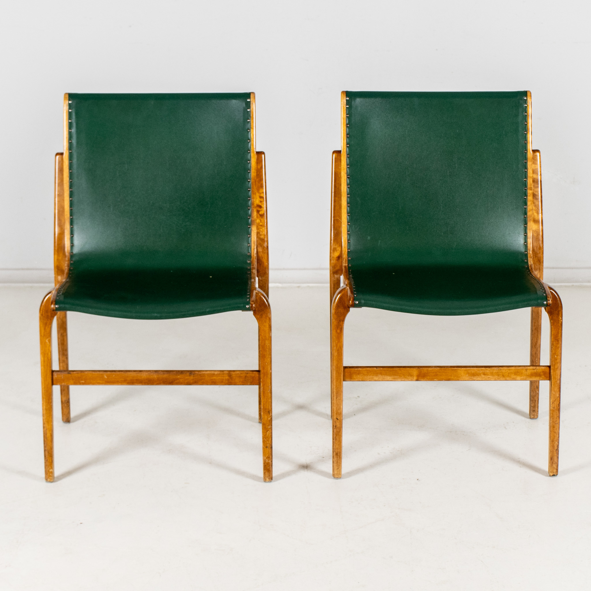 STOLAR, 6 st stolar, björk, 1900-talets… | Auktion.se