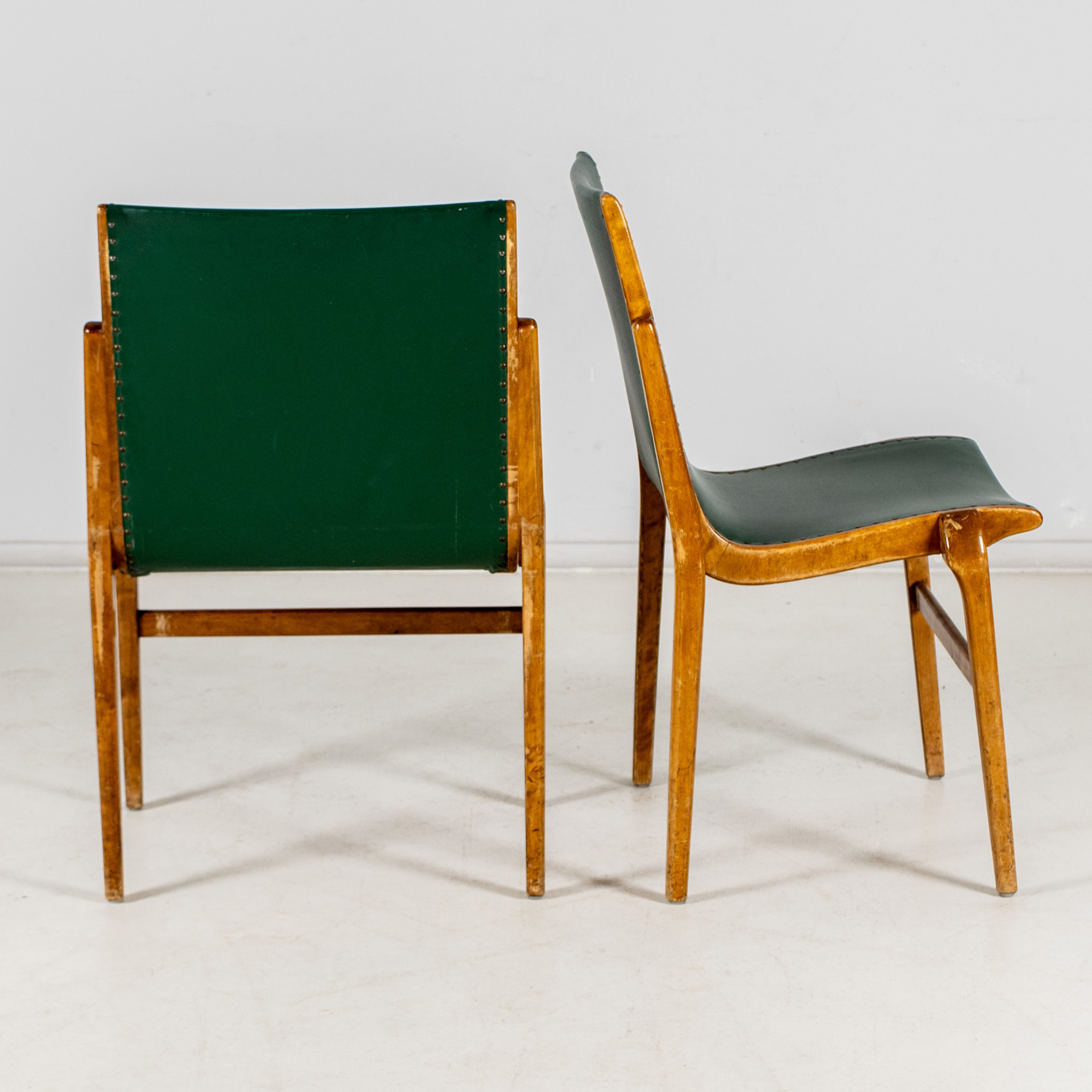 STOLAR, 6 st stolar, björk, 1900-talets… | Auktion.se