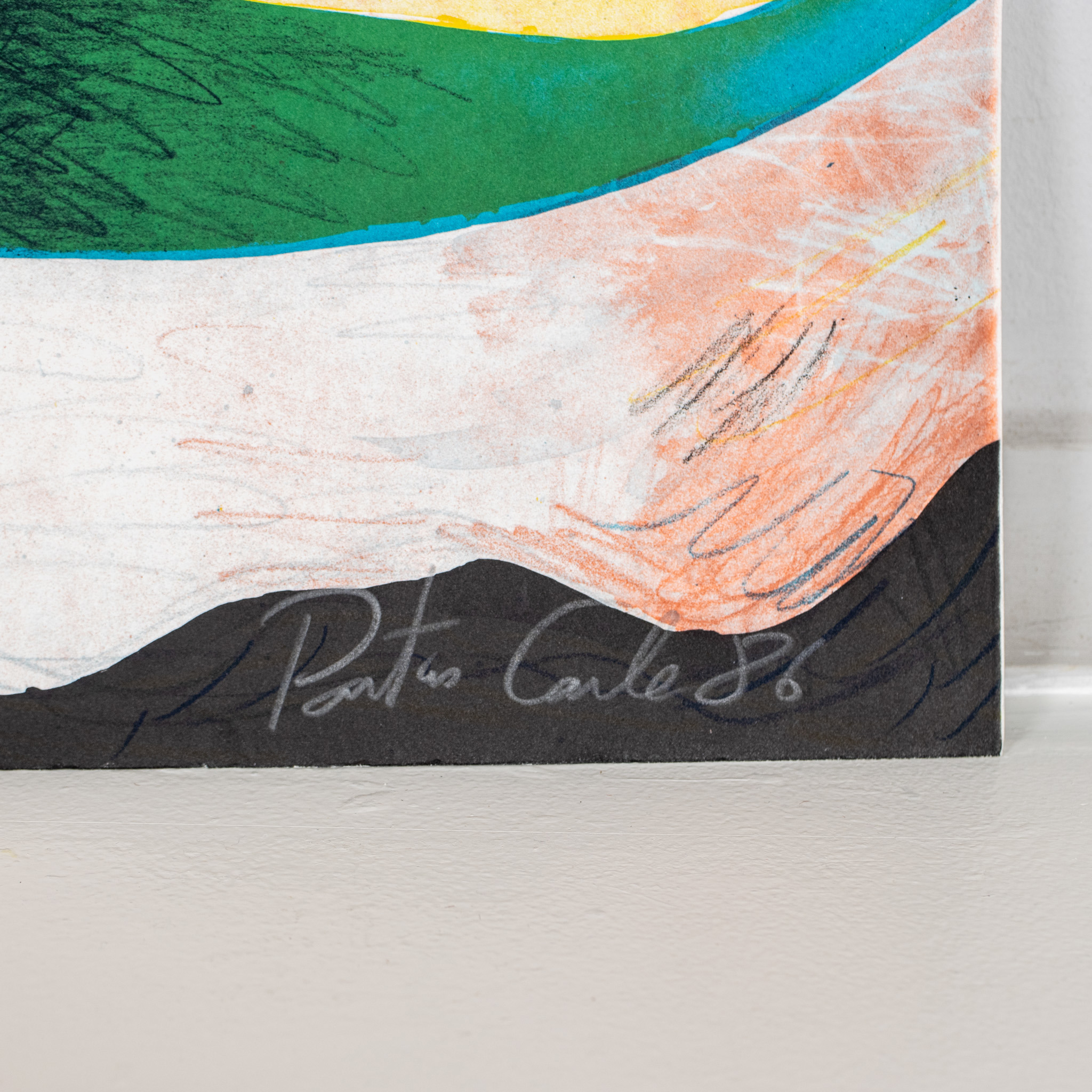 PONTUS CARLE (född 1955), färglitograf… | Auktion.se