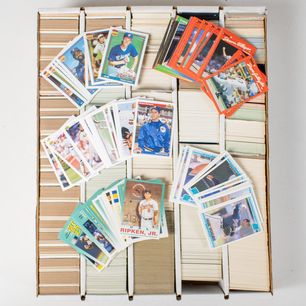 BASEBALLBILDER, samlarbilder, enligt uppgift ca 7 000 st, mestadels 1990-tal | Barnebys