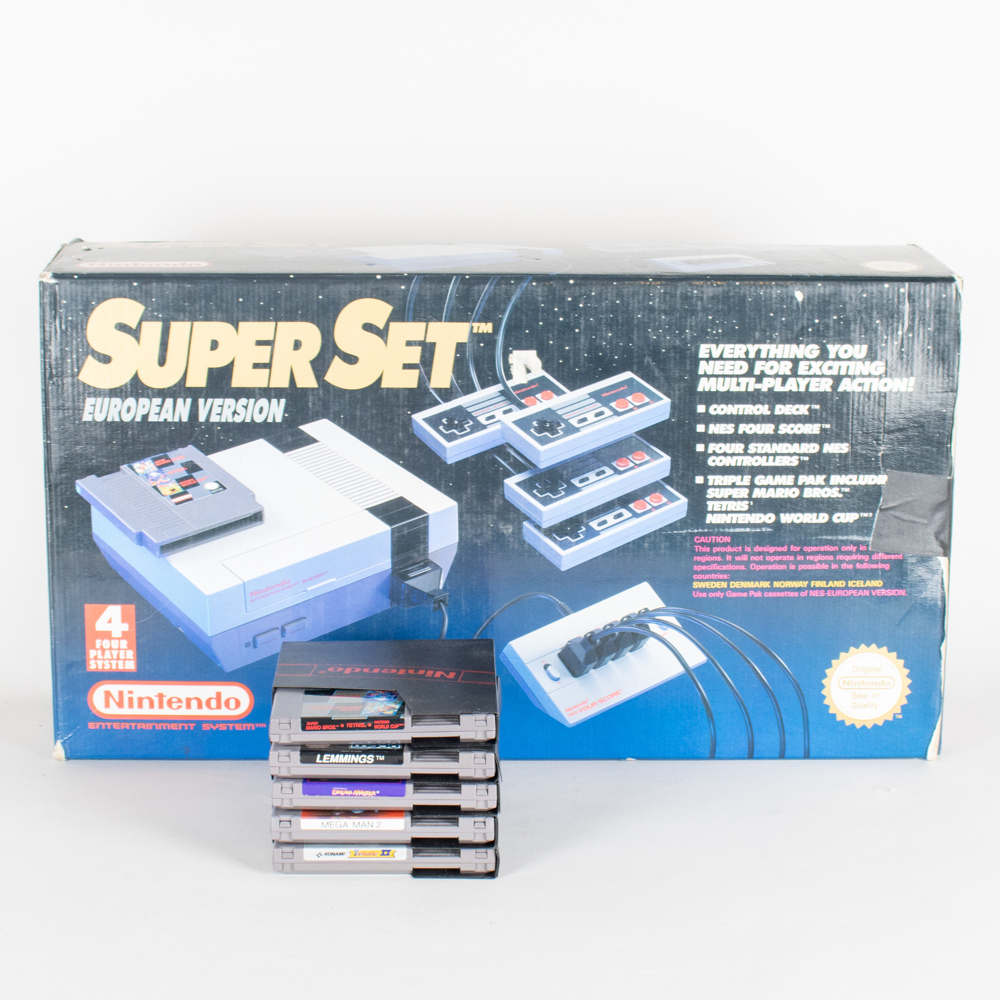 NINTENDO, 8-bit, Super Set | Barnebys